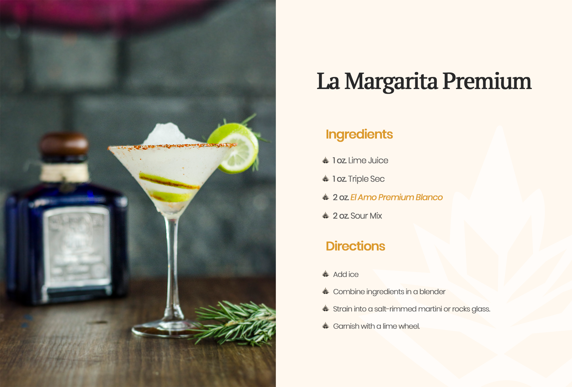 Recipes El Amo Tequila 0293